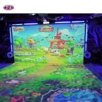China Interactive Beach Simulation Interactive Sand Projection Game for Indoor Playgrounds for sale