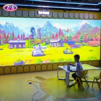 China Interactive Digital Drawing Experience Immersive Touchscreen Drawing Game for sale