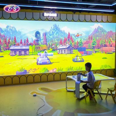 China Interactive Digital Drawing Experience Immersive Touchscreen Drawing Game for sale