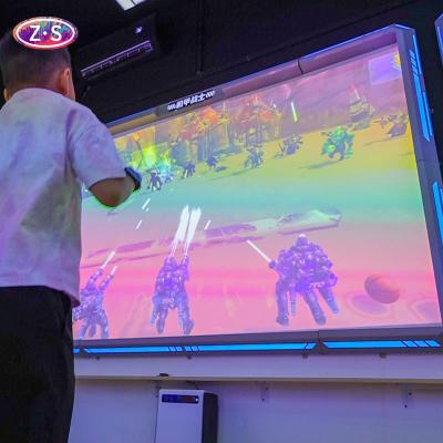 China Projection Based Action Gaming Motion Sensor Mech Warrior Game for Kids Activities for sale