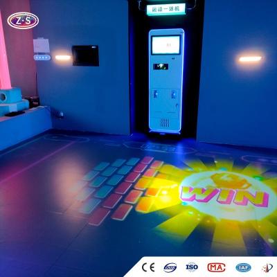 China Real Time Data Fitness System Mobile Floor Projector For Sports Training And Fun Games for sale