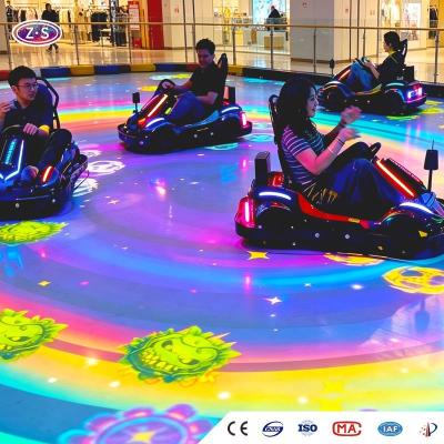 China Indoor Multiplayer Projection Racing Immersive Go Karting For Shopping Centers for sale