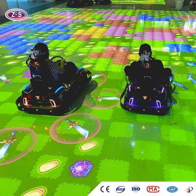 China Interactive Projection Racing Experience Immersive Go Karting Game For Resort for sale
