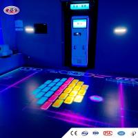 China Compact Mobile interactive floor projector with Blind Box Reward System for sale