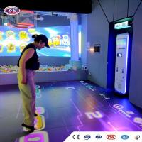 China High Sensitivity Mobile interactive floor projector Supporting Two Player Battles for sale