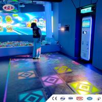 China High Sensitivity Mobile interactive floor projector Supporting Two Player Battles for sale