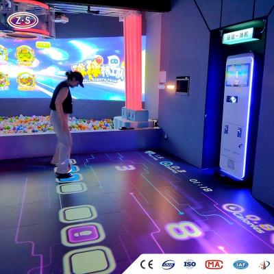 China Real Time Scoring Fitness Arena Mobile Floor Projector For Entertainment And Training Spaces for sale