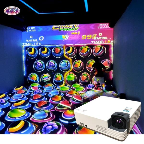 Quality Indoor Playground Anchor Immersive Interactive Sphere Crazy Mushrooms Maths Fruits  for sale