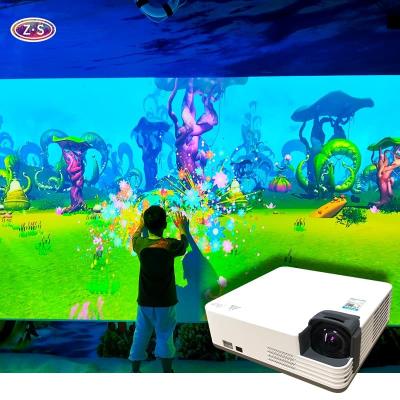 China Dental Clinic Waiting Room Digital Drawing Interactive Coloring Wall for Kids for sale