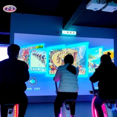 China Operator Ready Fitness Gaming Solution  immersive Indoor AR Bike Race Platform for sale