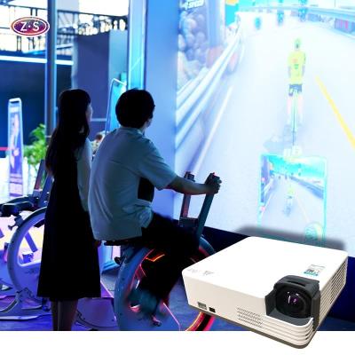 China Commercial Multiplayer Cycling System Powered By Indoor AR Bike Race Technology for sale