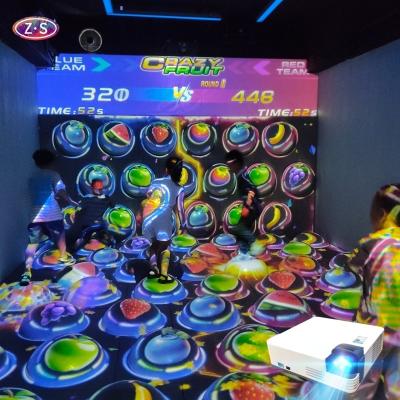 China Long-Lasting Play Laser Interactive Jumping Ball Projection Game 20k Hours for sale