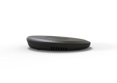 China Portable Wireless Charger Pad Dual Alarm Iphone Charger Pad With Real Time Clock for sale