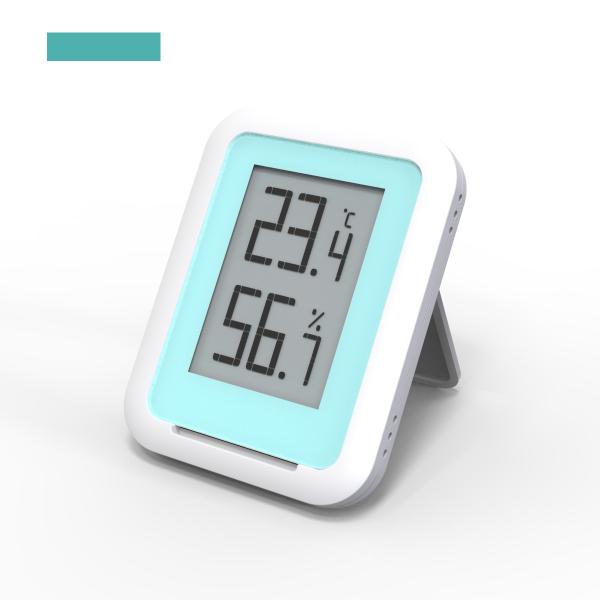 Quality Factory Direct Sale digital thermometer Indoor Hygrometer with E-ink Display TH-CALC Household Temperature Humidity Meter for sale