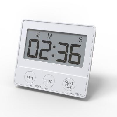 China Mini Desktop Digital Clock with Timing Function Plastic Material Eco-Friendly LCD Display 90 Min Countdown for sale