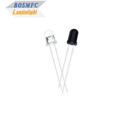 China 5mm IR LED Chip 850nm 890nm 940nm 980nm Door het gat voor de thermometer Te koop