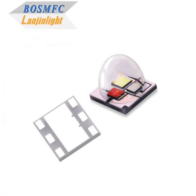 China 9W High Power LED 5050 RGB LED 60 Degrees Dome Lens SMD Diode For Outdoor Stage Lights for sale