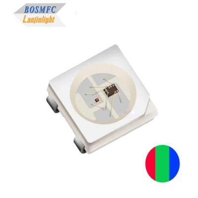 中国 3.5V-5.5V 5050 RGB LED と WS2812B IC 多色耐久性 SK6812 販売のため