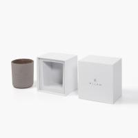 Quality Custom Luxury Candle Box Packaging with Rigid Lid White Matte Empty Cup and for sale