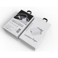 Quality Custom Logo Cardboard Phone Accessories Data Cable Packing Box Mobile Charger for sale