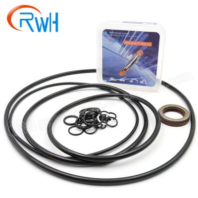 China R210LC-7 Excavator NBR Hydraulic Motor Seal Kit With 3 Months Warranty for sale