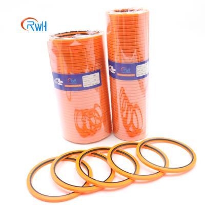 China OEM HBY Rod Buffer Seal Hydraulic Orange Color For Excavator for sale