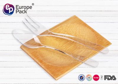 Cina Cucchiai e forchette di plastica riciclabili del gelato del ristorante del partito in vendita