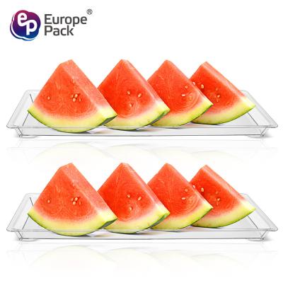 Cina Il partito eliminabile del quadrato riutilizzabile diretto delle stoviglie della fabbrica placca il vassoio del servizio della frutta in vendita