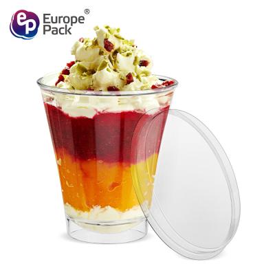 Cina Eco BPA amichevole libera la tazza di plastica del partito eliminabile trasparente 5oz con il coperchio in vendita