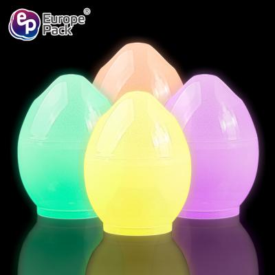 Cina Il partito fornisce 135ml ps la tazza luminosa del dessert di plastica a forma di uovo di alta qualità in vendita