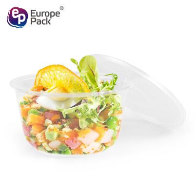 Cina Wholesale disposable PP plastic soup bowl microwave noodle soup bowl in vendita