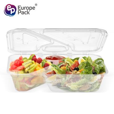 中国 Custom plastic clear PP material  disposable food plastic storage box 販売のため