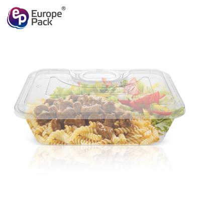 中国 New style disposable plastic lunch box fast food containers, leakproof bento lunch box 販売のため