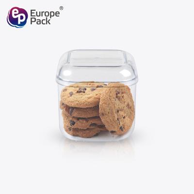 Cina Best Selling Square Clear Candy Bins Acrylic Candy Box With Lid in vendita