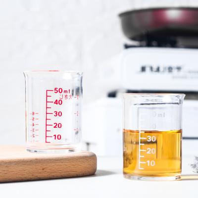 Cina Kitchen Accessories plastic measuring cup 2 pcs set for milk / oil in vendita