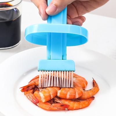 Cina Plastic kitchen oil brush Barbecue brush with box in vendita