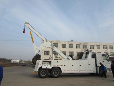 China 18 ton Integrated tow truck road wrecker recovery truck for sale