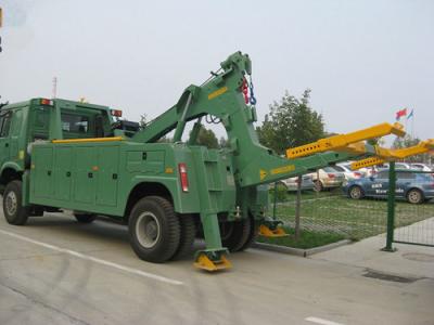 China 8 ton medium duty integrated tow truck road recovery wrecker for sale