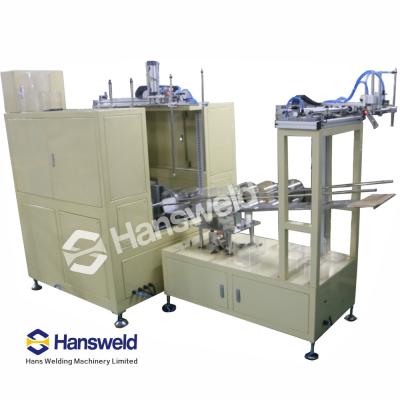 Cina Fully Automatic PET PVC Jar Making Machine Plastic Cylinder Tube Making And Curling Machine in vendita