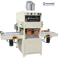 China Semi Automatic Plastic RF Welding Machine With Slide Table 5KW 50Hz for sale