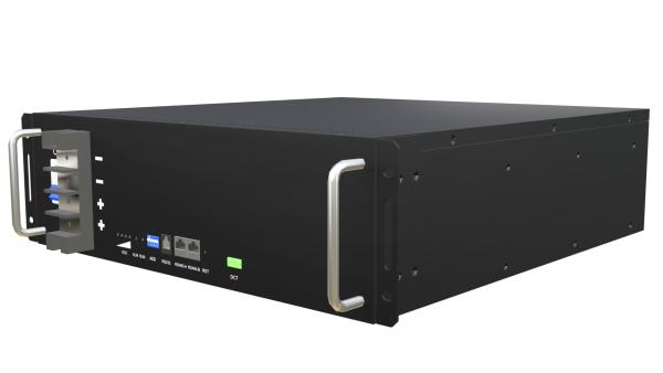Helith Hyper 48100 LiFePO4 Batteria montata su rack 51.2V 100Ah 5120Wh >6000 Cicli Celle di grado A Comunicazione RS485/CAN