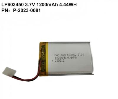 China Rechargeable Batteries 3.7V Li Ion Battery GP603450 3000mAh 3.7V 1S1P for sale
