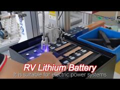 stable 72a rv lithium battery ip65 waterproof with lcd display