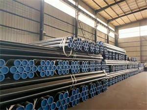 Cina Tubo laminato a caldo d'acciaio senza cuciture del carbonio della metropolitana Gr.B SCH40 di ASTM A106 in vendita