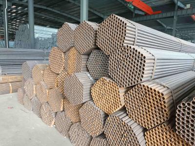 Cina Tubo rotondo laminato a caldo nero della saldatura di acciaio al carbonio del tubo d'acciaio di spettrografia di massa a basso tenore di carbonio del ms Q235B ASTM A53 A106 in vendita