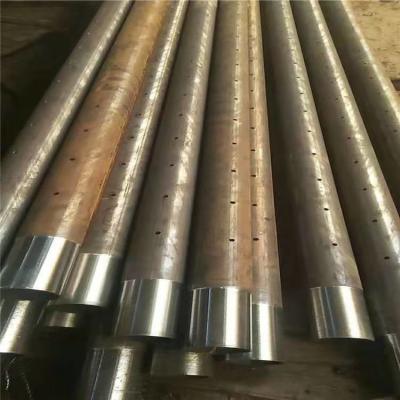 Cina 2inch che riempie di malta auto del tubo di iniezione della malta liquida di organizzazione civile del tubo che perfora il bullone d'ancoraggio vuoto del suolo della roccia per il contro di traforo in vendita