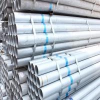 China Hot-dip galvanized round steel pipe for construction for sale