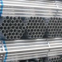 China Hot-dip galvanized round steel pipe for construction for sale
