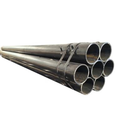 Cina Metropolitana senza cuciture Q345 del tubo del acciaio al carbonio intorno a pittura nera in vendita