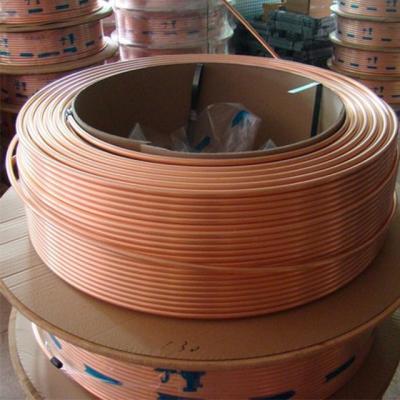 中国 ASTM Sch40の銅の真鍮の毛管パンケーキ コイルのまっすぐな管 販売のため